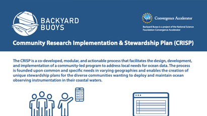 Community Research Implementation & Stewardship Plan (CRISP), July 2023 ...